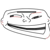Troll face (in the making)6 | Desmos