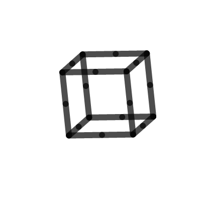 3D cube rotation