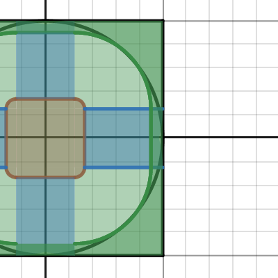 Square/Circle Simple | Desmos