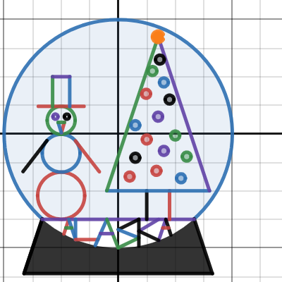 Asher's Snow Globe | Desmos
