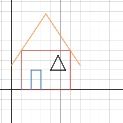 House - straight lines