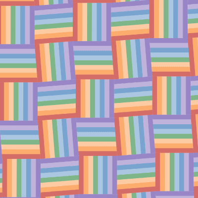 Rainbow squares