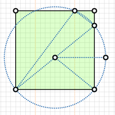 Green = 256 Square Units