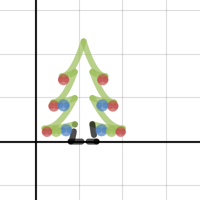 Holiday Desmos Tree