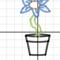 Flower in a Pot | Desmos